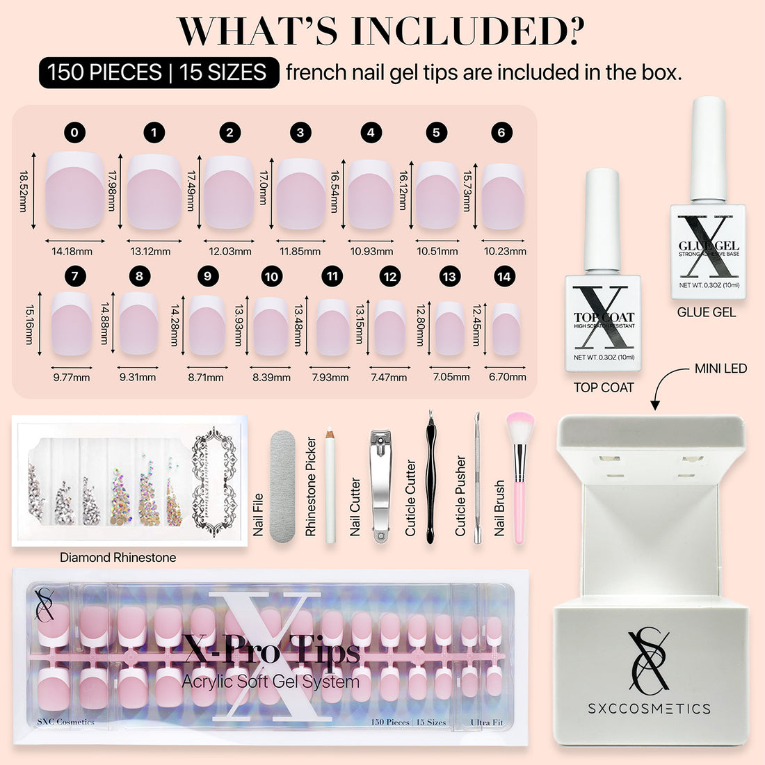SXC Cosmetics Gel Nail Polish Extension Series and more!