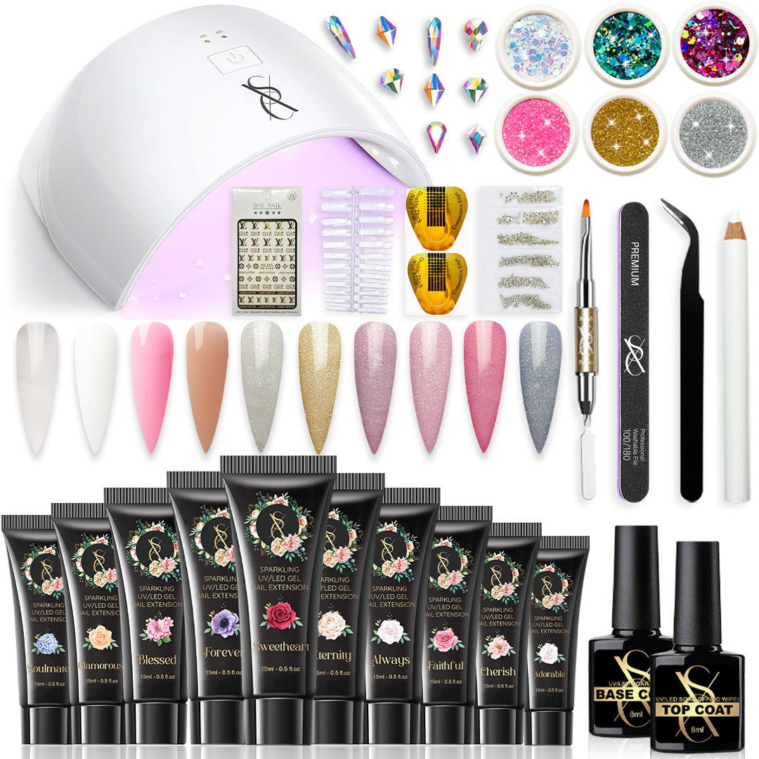 SXC Cosmetics Gel Nail Polish Extension Series and more!